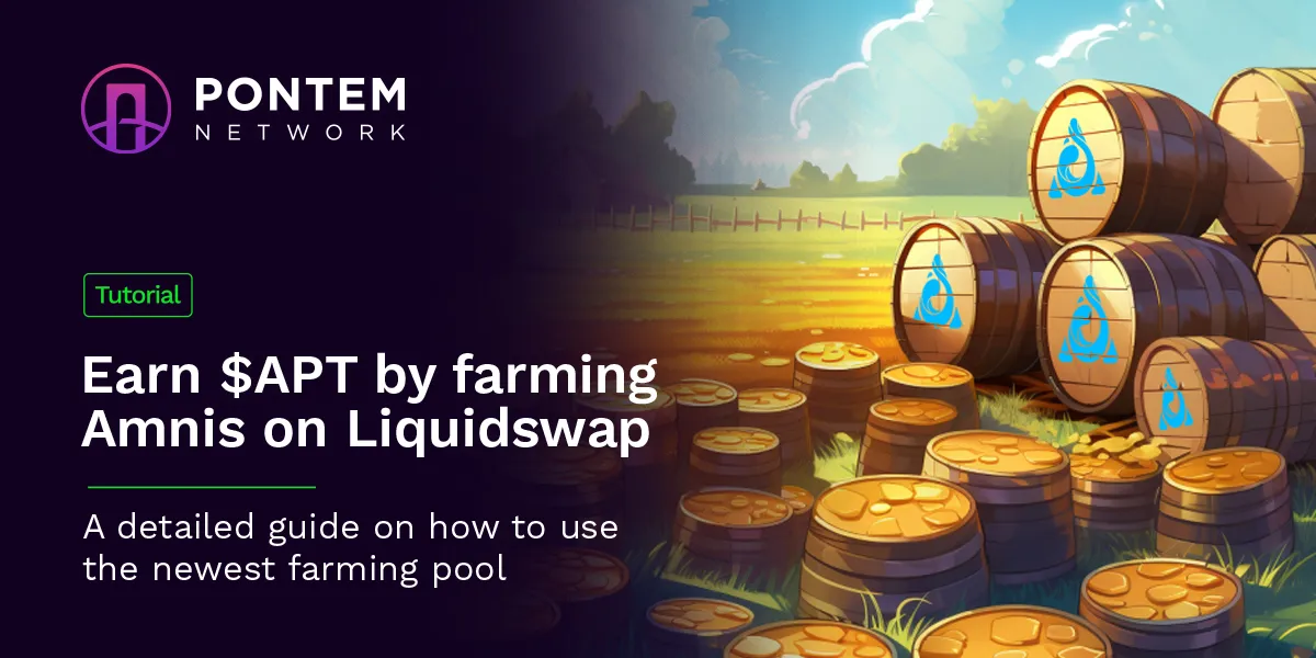 Tutorial: How to Use the Amnis Farming Pool on Liquidswap